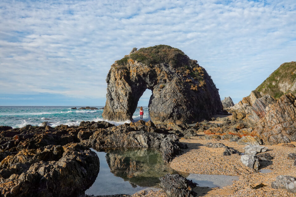 How to Get to the Bottom of Horse Head Rock (at Low Tide)